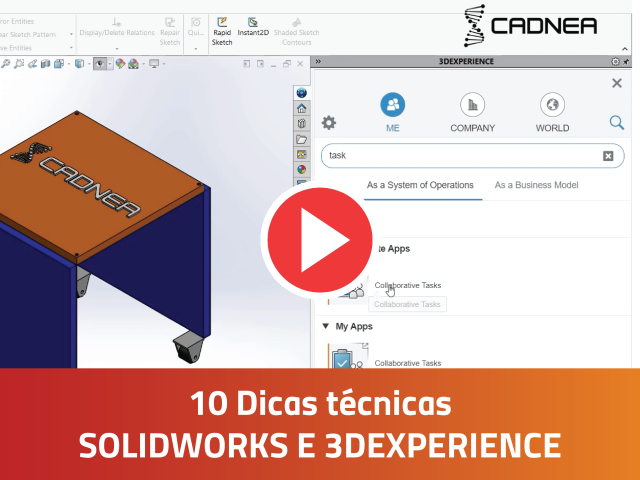 Dicas SOLIDWORKS 3DEXPERIENCE - Blog CADNEA